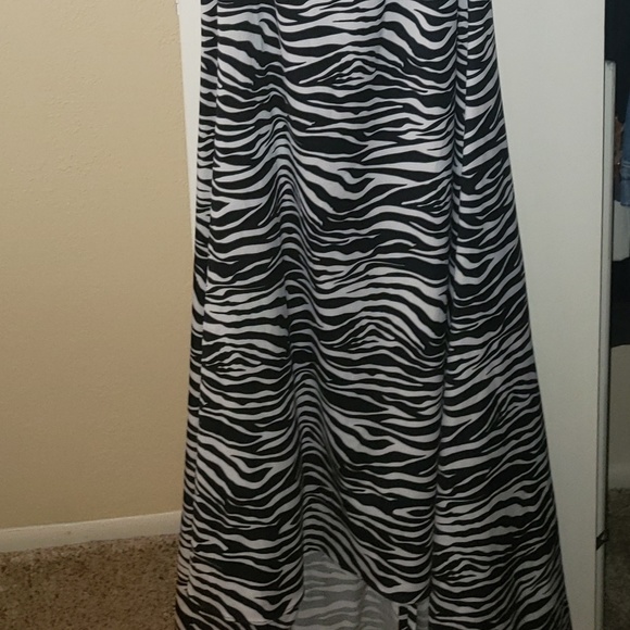 Sherri Hill | Dresses | Sherri Hill Zebra Print Prom Dress | Poshmark